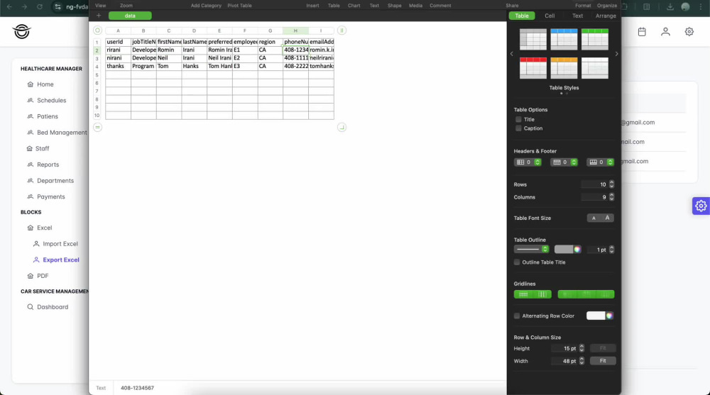 A document management system to import/export the PDF and Excel files | Upwork