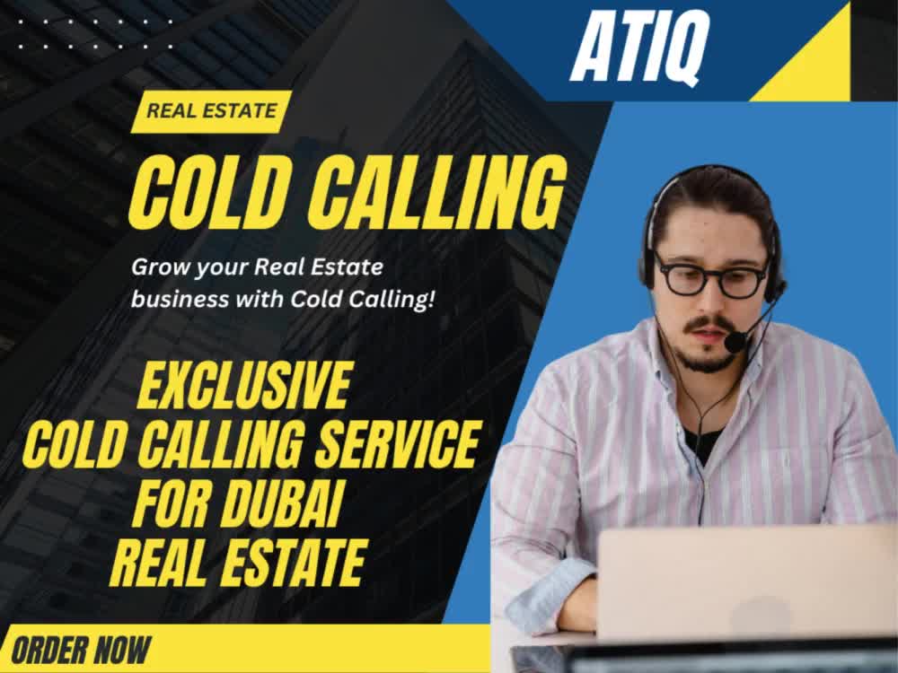 A professional cold caller for real estate cold calling in Dubai, UAE ...