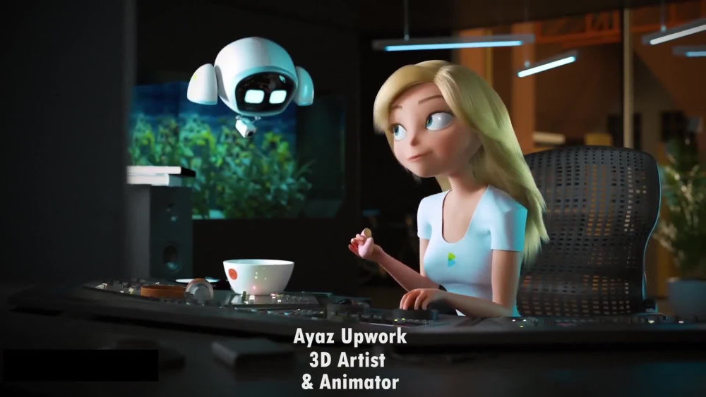 3D Disney Character Animation | Marvelous Design | 3D Character ...