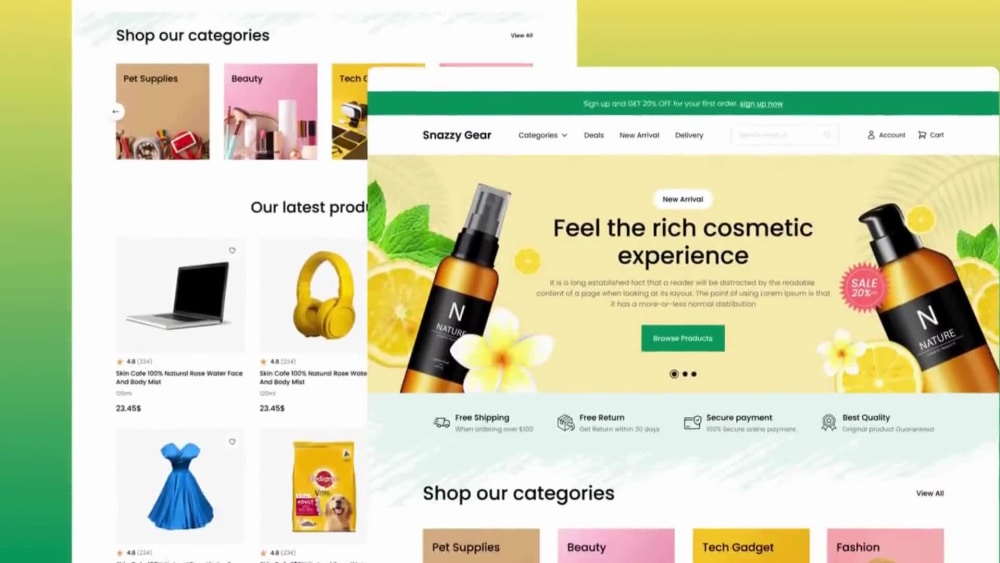 Figma website design, figma landing page, and homepage redesign | Upwork