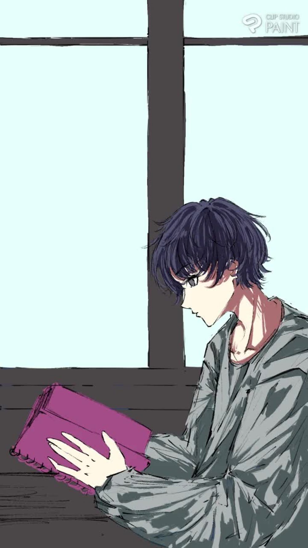 A detailed anime character in background setting | Upwork