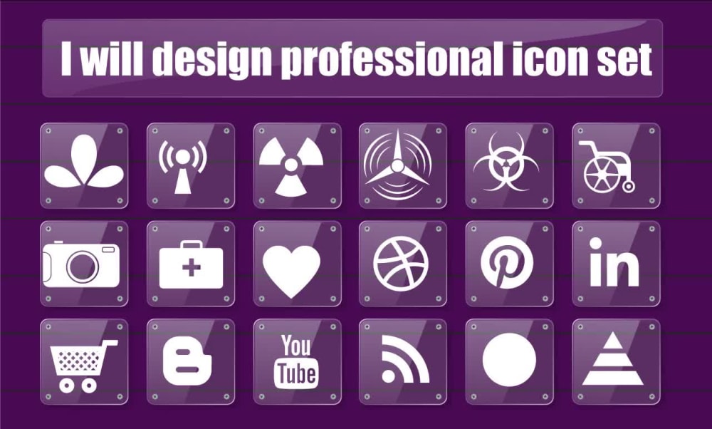 Awesome custom favicon flat icon svg icon vector icon | Upwork