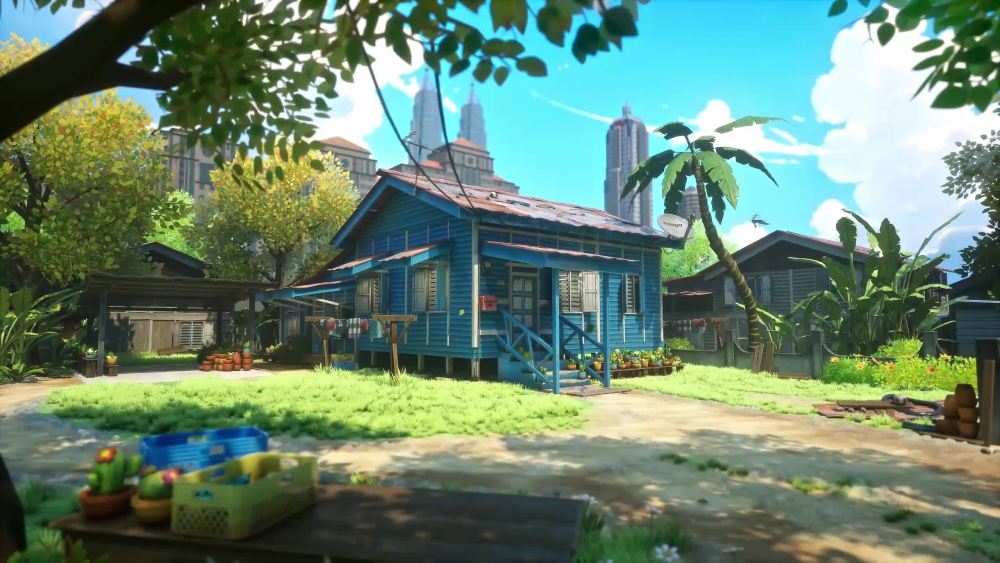 A realistic 3D game environment unreal engine level design game art ...