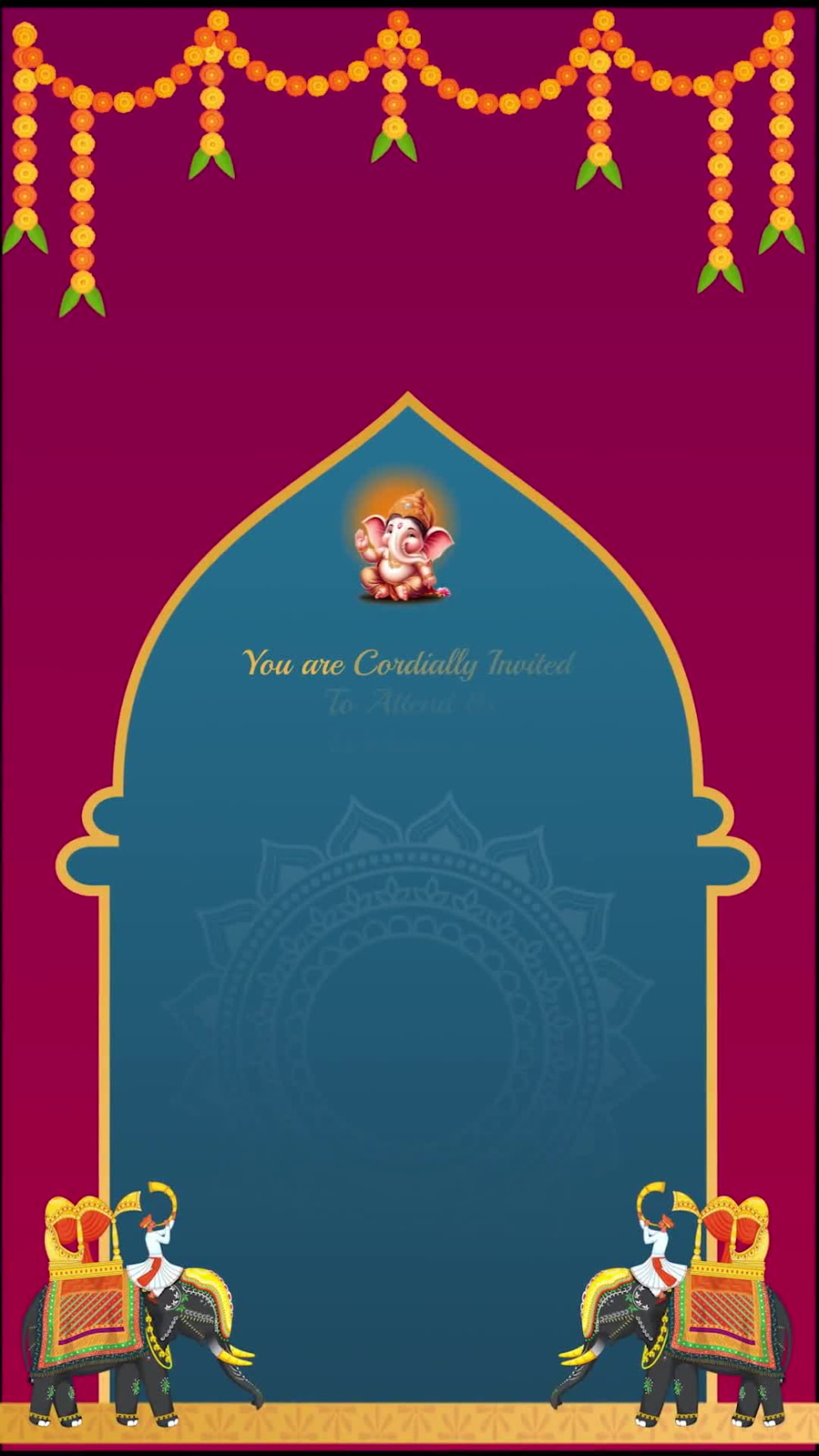 Awesome Wedding invitation motion card at low price. | Upwork