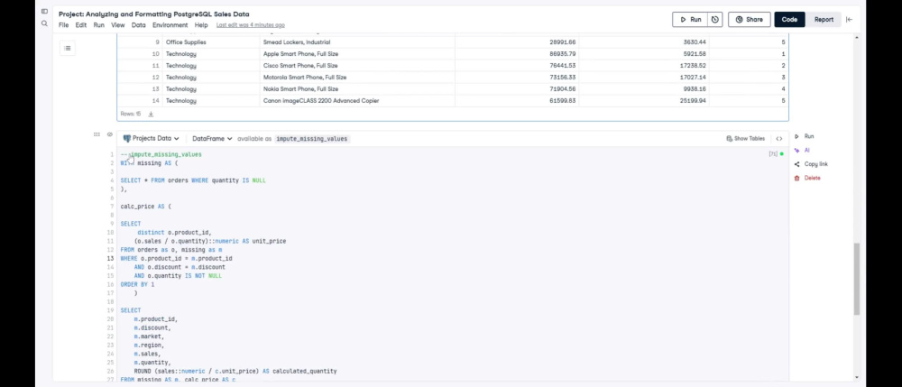Detailed Exploratory Data Analysis Using SQL|PostgreSQL|MYSQL Queries | Upwork