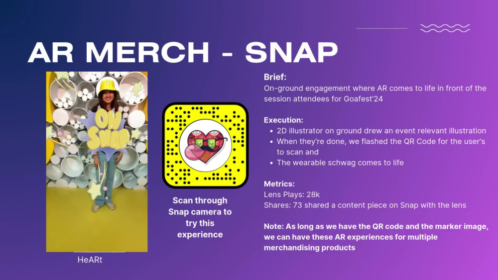 A augmented reality experience for Snapchat from official Snap lens partner | Upwork