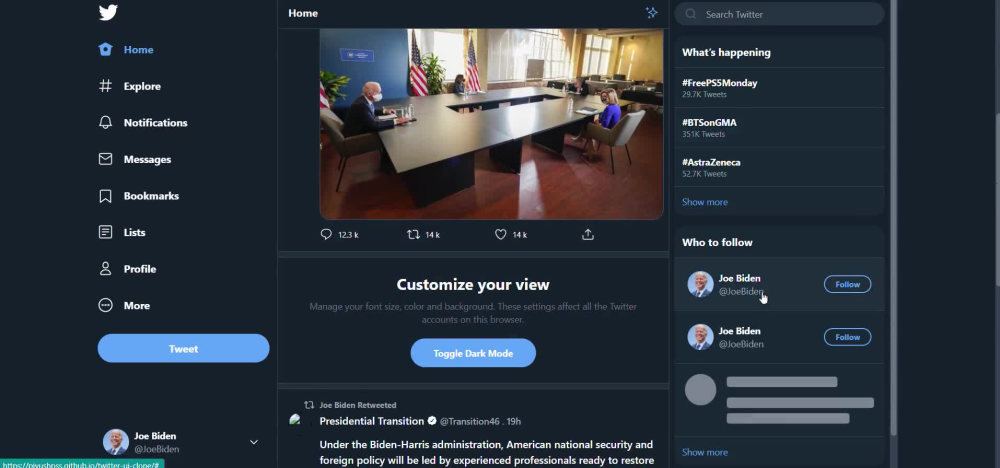 A beautiful Twitter UI Clone | Upwork