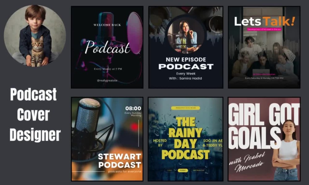 Customize podcast covers for your shows | Upwork