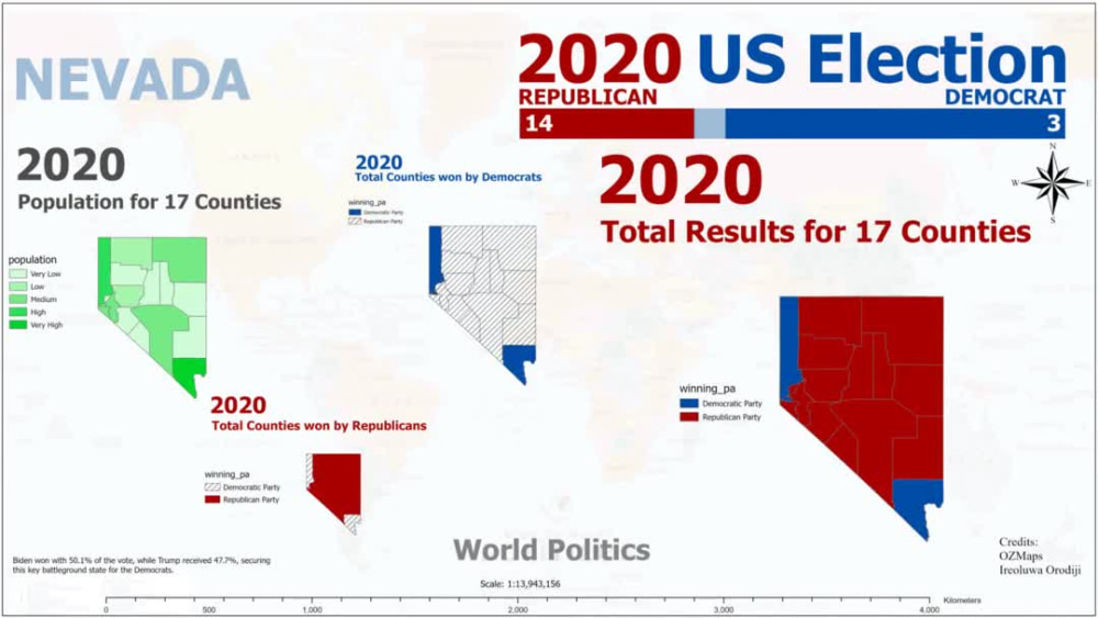 Election Data Mapping & Political Insights Visualization | Upwork