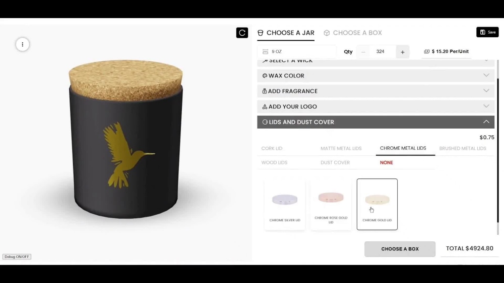 A real-time 3D Configurator for your Shopify store | Upwork