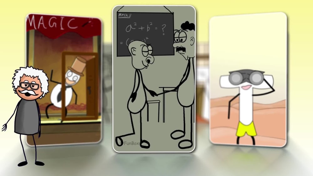 A most demanded 2D animation video like rico animation style or sticky ...