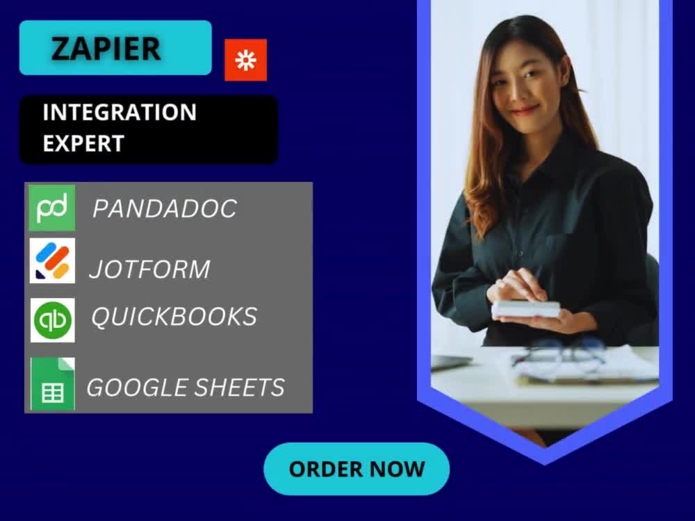 Zapier integration and automation(google sheets, type form e.t.c) | Upwork