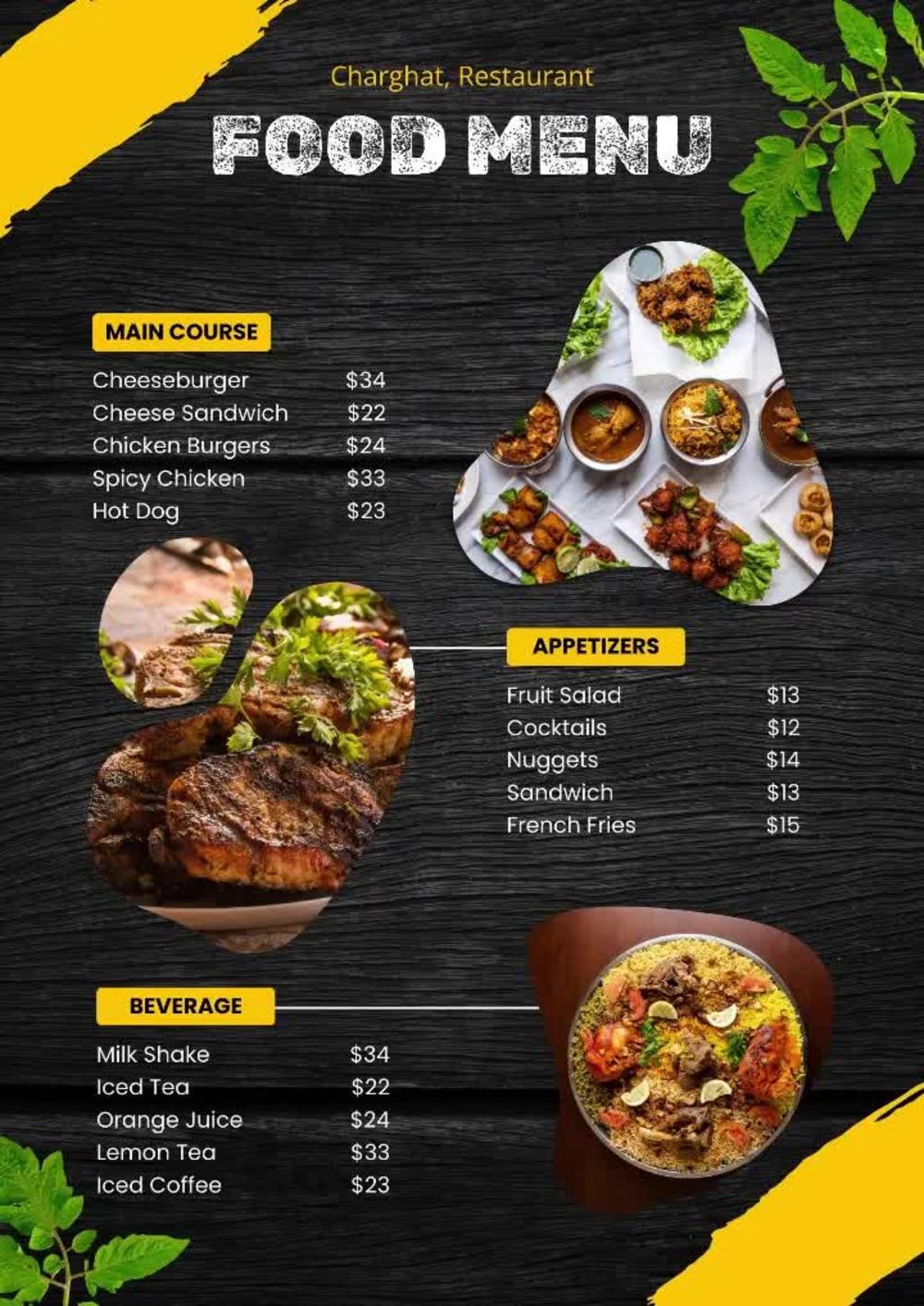 "Appetizing Designs for Your Perfect Restaurant Menu" | Upwork