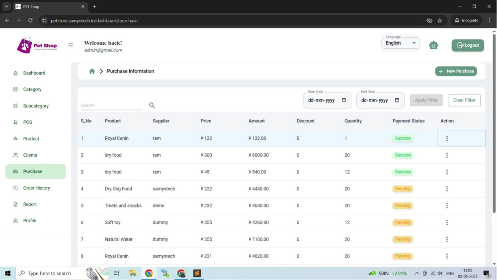Pet Store CRM | Store Management POS System | Upwork