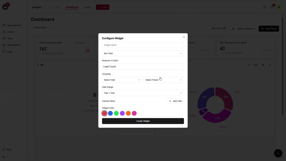 Dynamic dashboards,forms,website builder | Upwork
