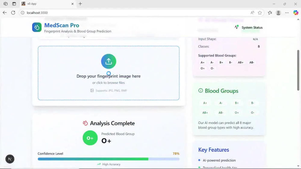 Blood Group Detection using Fingerprint | Upwork