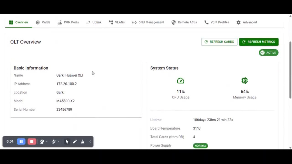 OLT management application for Internet Service providers | Upwork