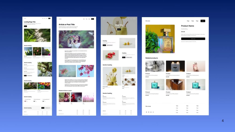 Modern Landing Page UI/UX Design in Figma | Upwork
