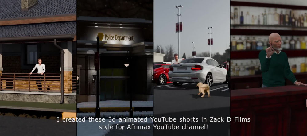 Viral 3D Animation in Zack D Films Style | YouTube Shorts & Social ...