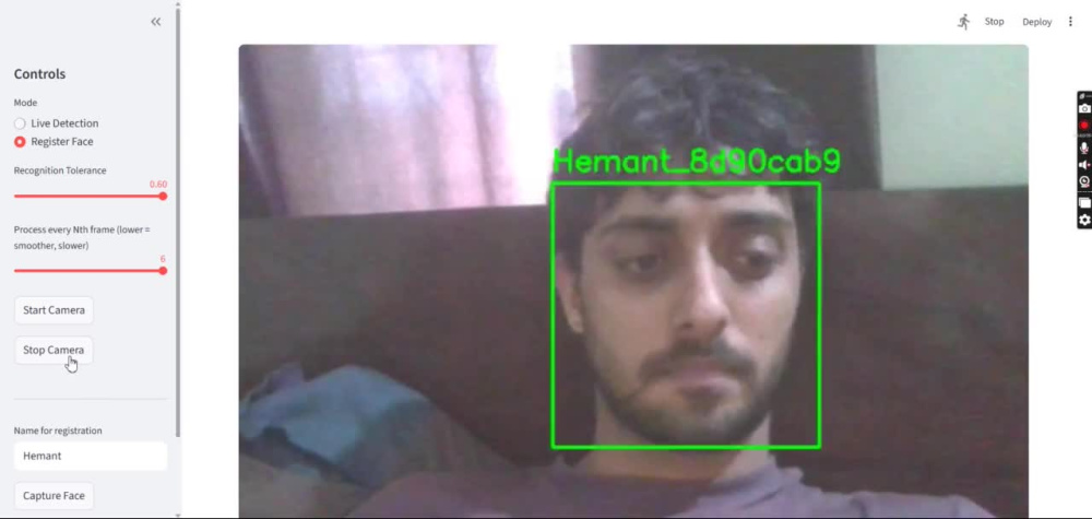 A AI face recognition system for real time security and automation | Upwork