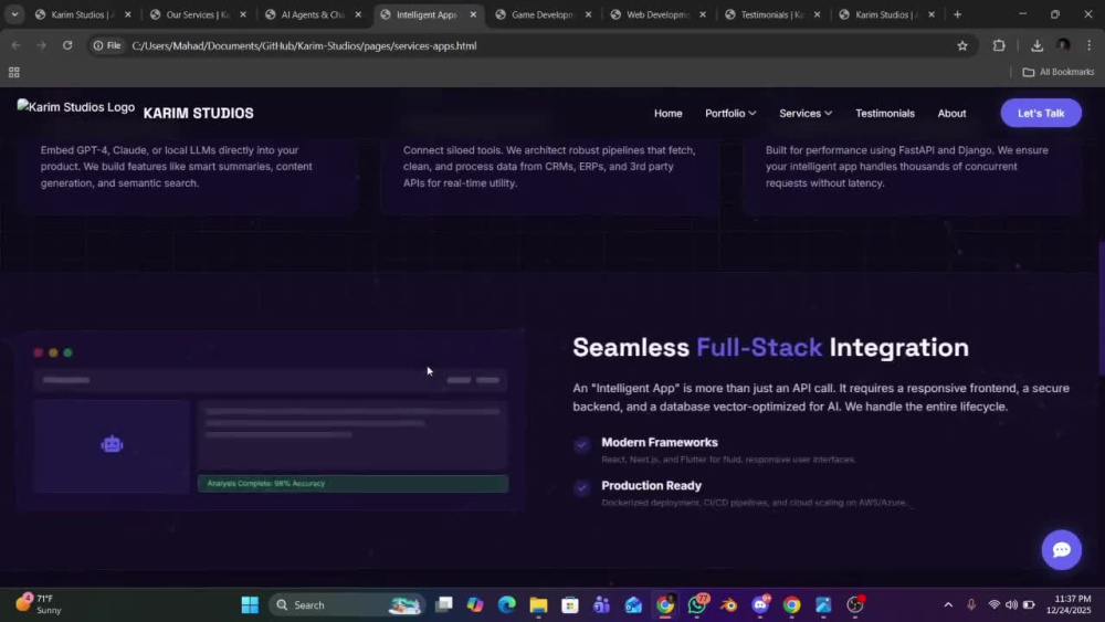 Full-Stack Web Development | HTML, CSS, JS & Python | Upwork