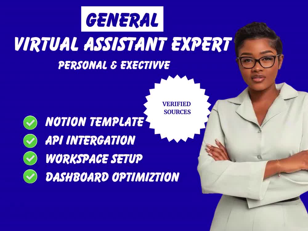Notion Virtual Assistant notion template expert notion VA notion automation | Upwork