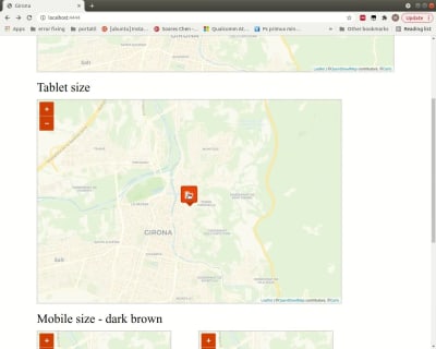 A beautiful contact map for your website. | Upwork