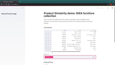 An image retrieval tool with web UI using python and pinecone vector DB ...