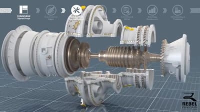 A full detailed Looking of your complex Industrial Product or Concept ...