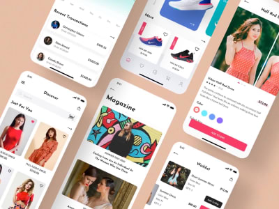 A unique mobile app UI UX design | Upwork