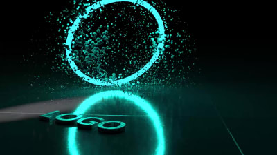 A photorealistic 3D particle logo animation in 2 days | Upwork