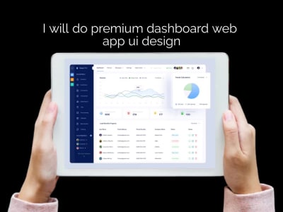 Premium dashboard web app ui design | Upwork