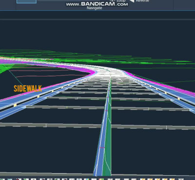 A Realistic Engineering highway Design Using Civil 3d | Upwork