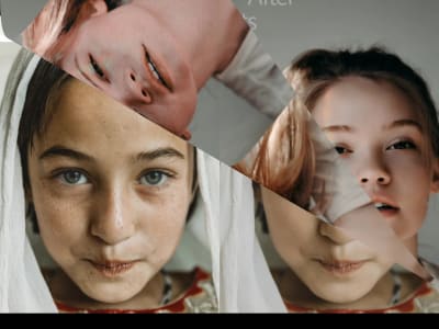 A perfect retouch, color correction, and enhanced photo. | Upwork