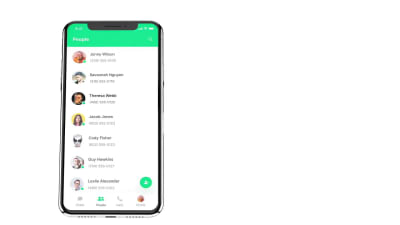 A UI Kit for a chat app with video calls | Upwork