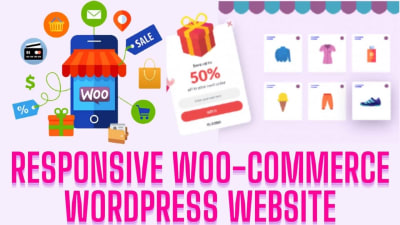 A responsive WordPress woo commerce website | Upwork