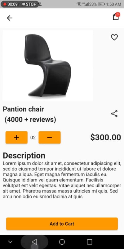A cross platform mobile app developed using flutter | Upwork