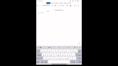 A well formatted, editable Word document Letterhead. | Upwork