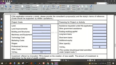 Functional Fillable PDF Form with calculation options in 24 hours | Upwork