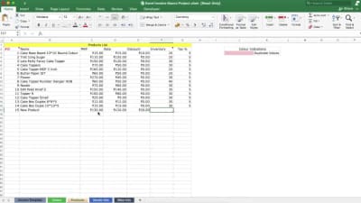 Automated Excel Invoice Template | Upwork
