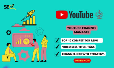Youtube channel manager, video SEO | Upwork