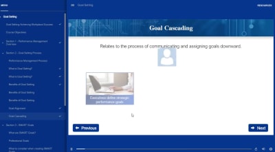 An interactive elearning course made from Articulate Storyline/RISE ...