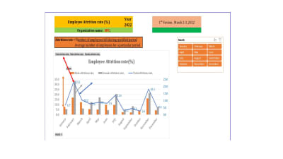 Amazing Employee Attrition and Retention rate tracking system | Upwork