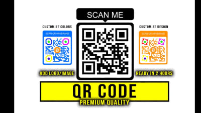 Fastest Reading QR Codes With Colors And Design | Upwork