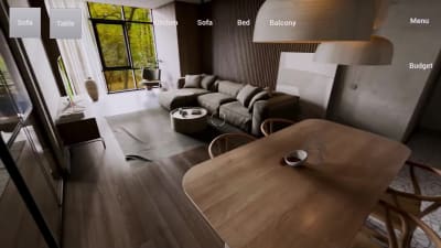 An interactive walkthrough of the interior in Unreal Engine 5 | Upwork