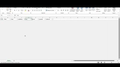 A python script to automate repetitive work on excel | Upwork