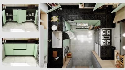 3d Realistic interior designing with drawings | Upwork