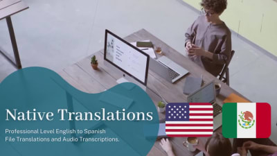 A translated file from English to Spanish | Upwork