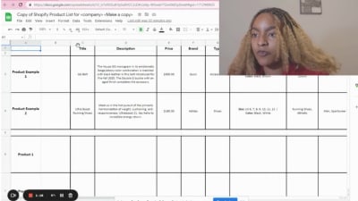 A batch of products uploaded to Shopify through CSV template | Upwork