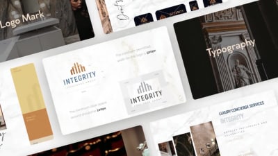 Corporate brand guidelines, style guide or brand book for your business ...